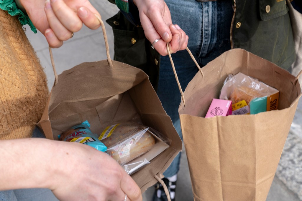 Lucky dip: Iceland Foods offers mystery £2 bundles to reduce food waste